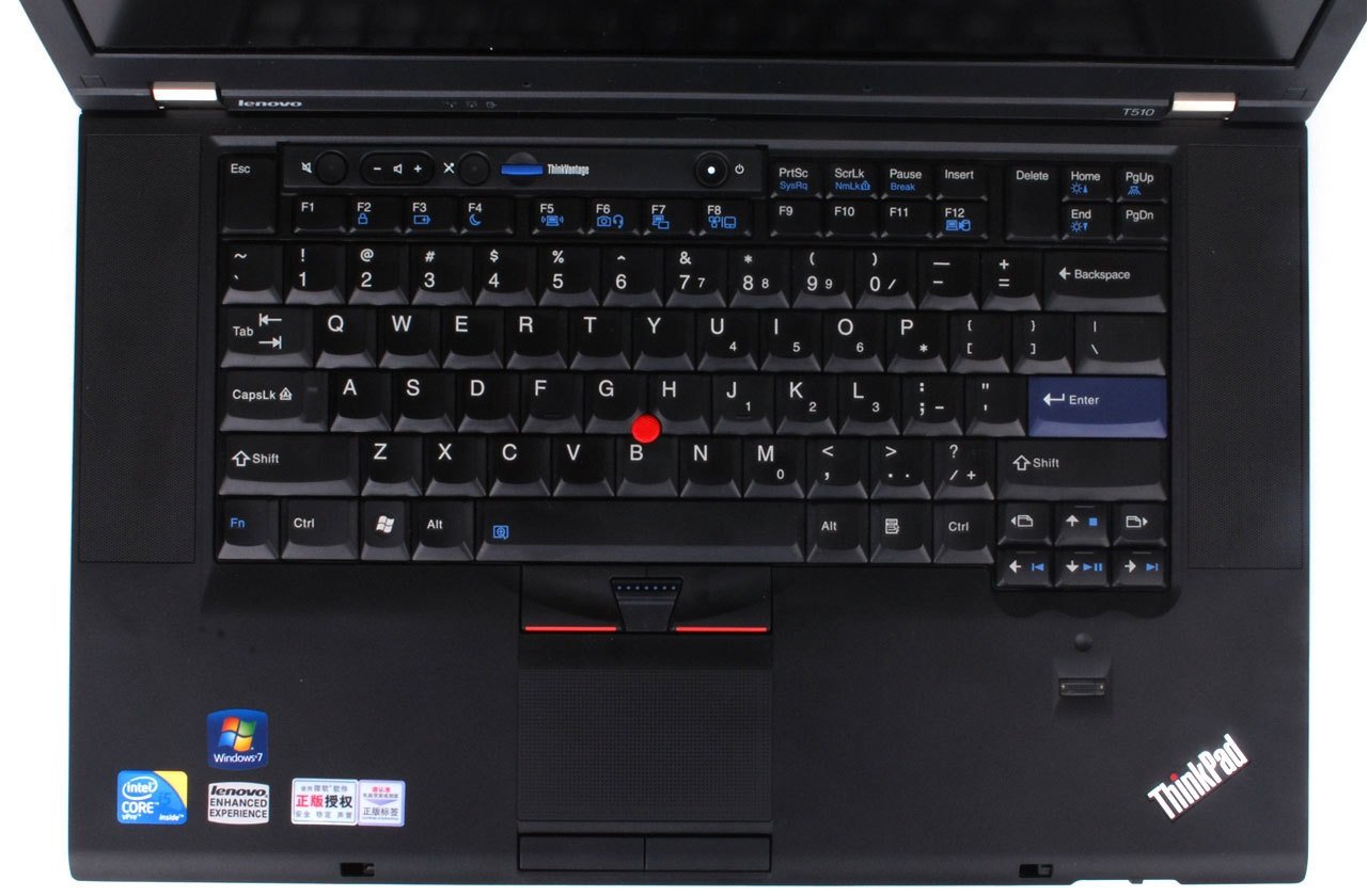 Lenovo ThinkPad T510 Intel Core i5-540M X2 2.66GHz 4GB 160GB DVD-RW 15.6'' Win7 (Black)