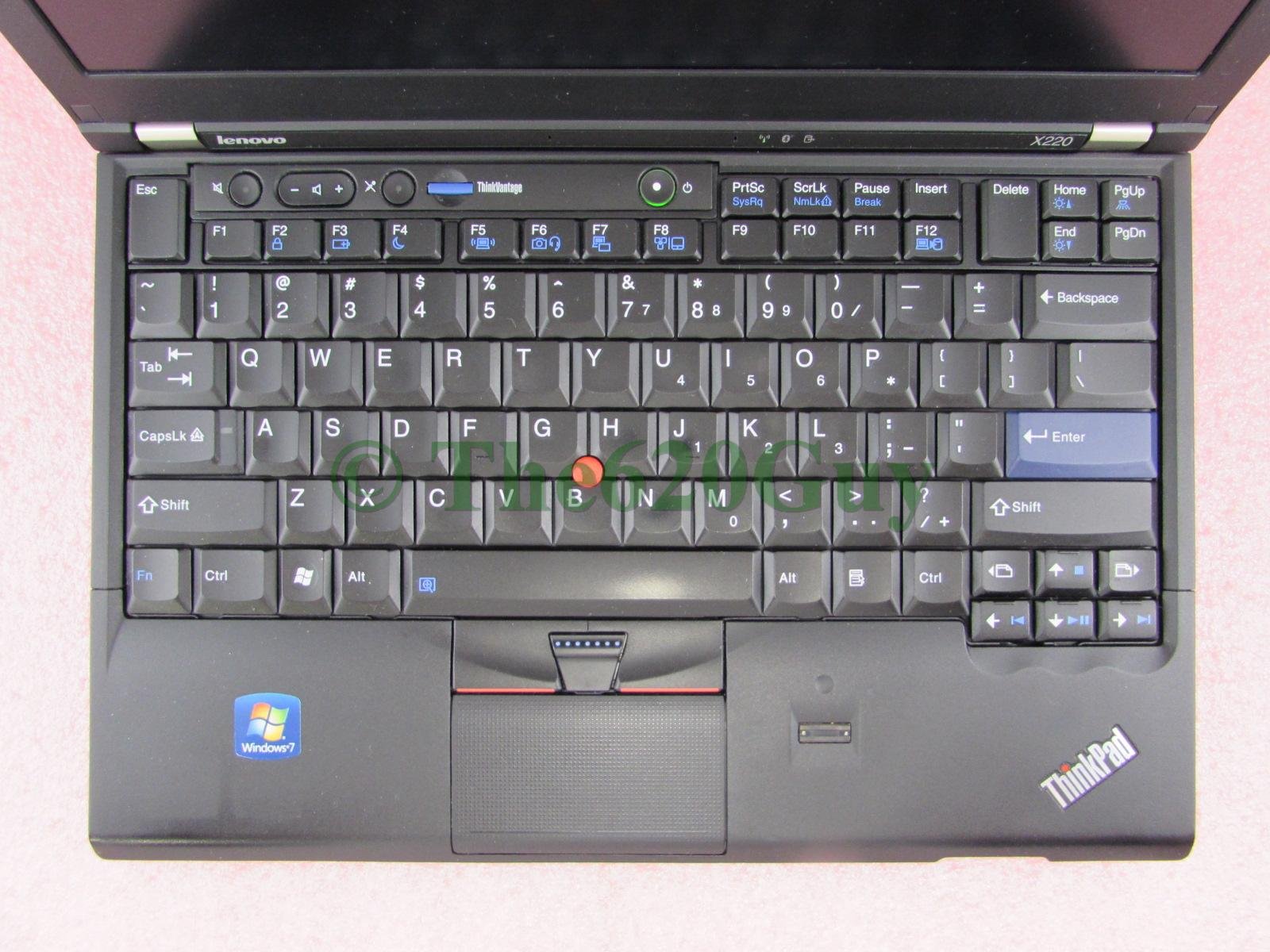 Lenovo ThinkPad X220 Laptop 12.5" Core i5 2.6GHz 8GB 128GB SSD Intel HD WIN7 64Bit