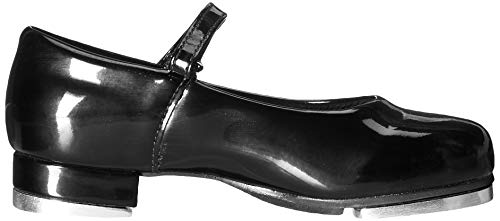 Leo Baby-Girl's Rhythm TAP Dance Shoe, Black, 10 Medium US Toddler