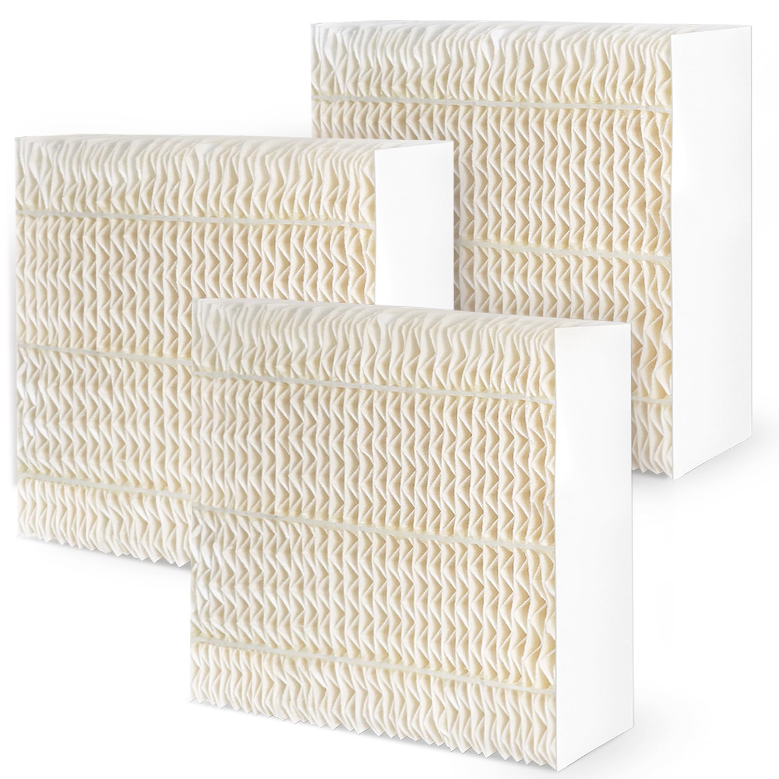 Techecook 1043 Humidifier Wick Filters (3Pack) Replacement for Essick AirCare Evaporative Humidifiers EP9500 EP9700 EP9800 831000 821000 826000 826800, Bemis Space Saver 800 8000 Series Humidifiers