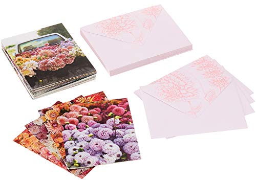 Floret Farm's Cut Flower Garden: Dahlia Notes: 20 Notecards & Envelopes (Floral Stationery, Flower Themed Blank Notecards)