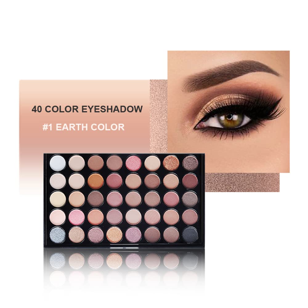 All-in-one Holiday Makeup Gift Set | Makeup Kit for Women Full Kit SilverPortable Makeup Case Lipstick, Lip Gloss, Eye Shadow, Mascara, Blush, Lip Pencil, Brush, etc Carry All Trunk Makeup Set Makeup Kit for Women Full Kit (BL-40)