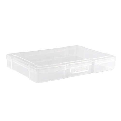 novelinks Transparent 4" x 6" Photo Storage Boxes - Photo Organizer Cases Photo Keeper Picture Storage Containers Box for Photos - 10 PACK (Clear)