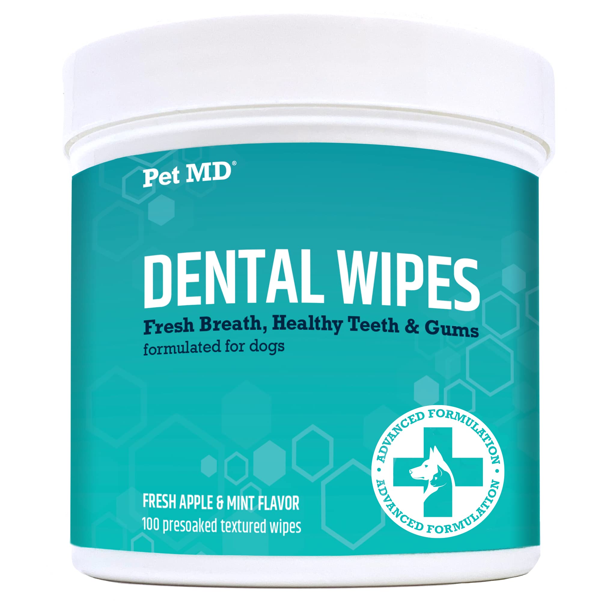 Pet MD Proden PlaqueOff & Dental Wipes for Dogs