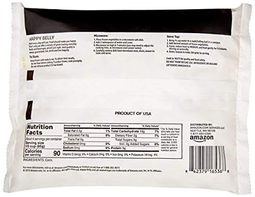 Amazon Brand - Happy Belly Frozen Sweet Corn Whole, 12 ounce (Pack of 1)