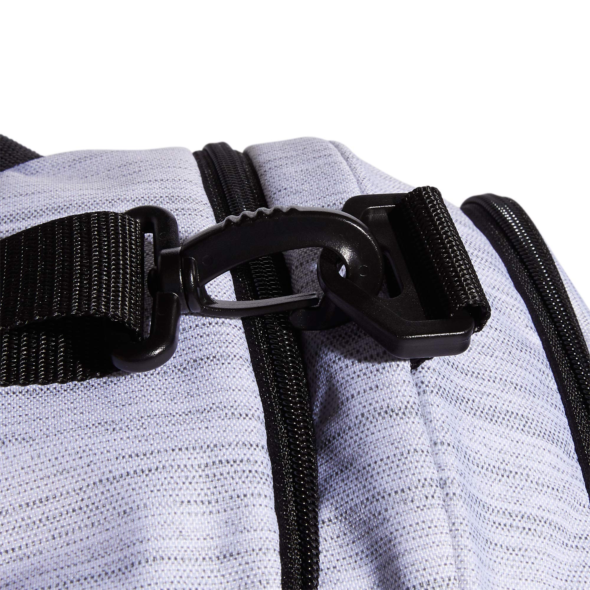 adidas Unisex Defender 4 Small Duffel Bag, Two Tone White/Black, One Size