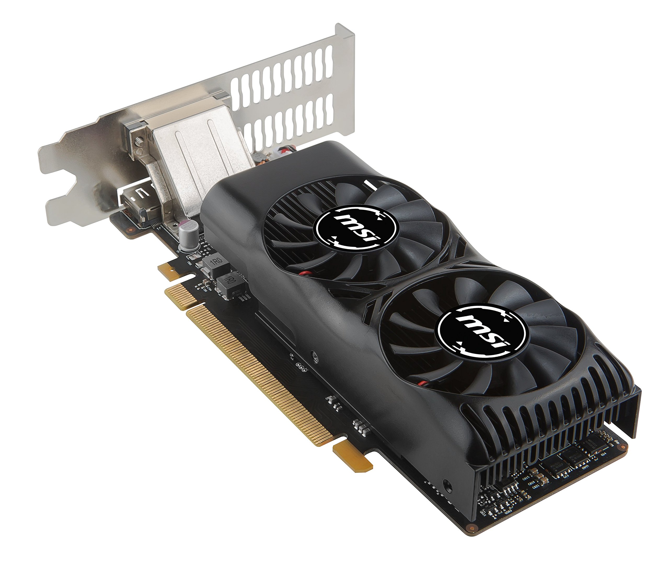 MSI Low Profile Compatible Graphics Cards GeForce GTX 1050 Ti 4GT LP