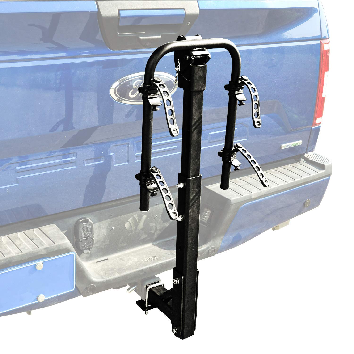 AA Products 3 Bike Rack Platform Hitch Mount Rack Foldable Bicycle Rack for Cars, Trucks, SUV's and Minivans, Fits 2'' Hitch Receiver