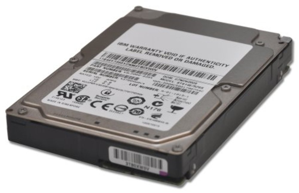 Lenovo 00AJ086 System X 1TB 2.5" 7.2K SAS HDD 64 MB Cache 2.5" Internal Bare or OEM Drives