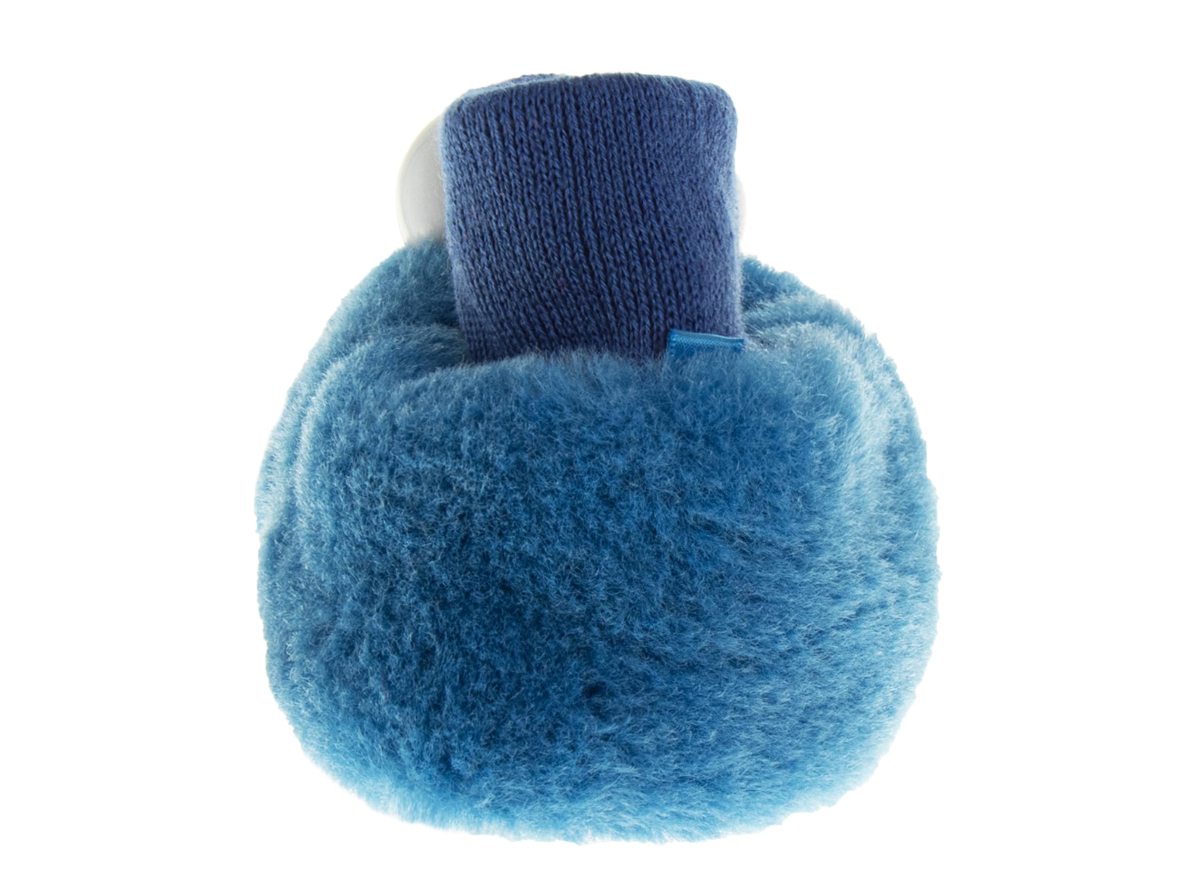 Sesame Street Baby Girls Cookie Monster Puppet Slipper, Blue, 5-6 Infant