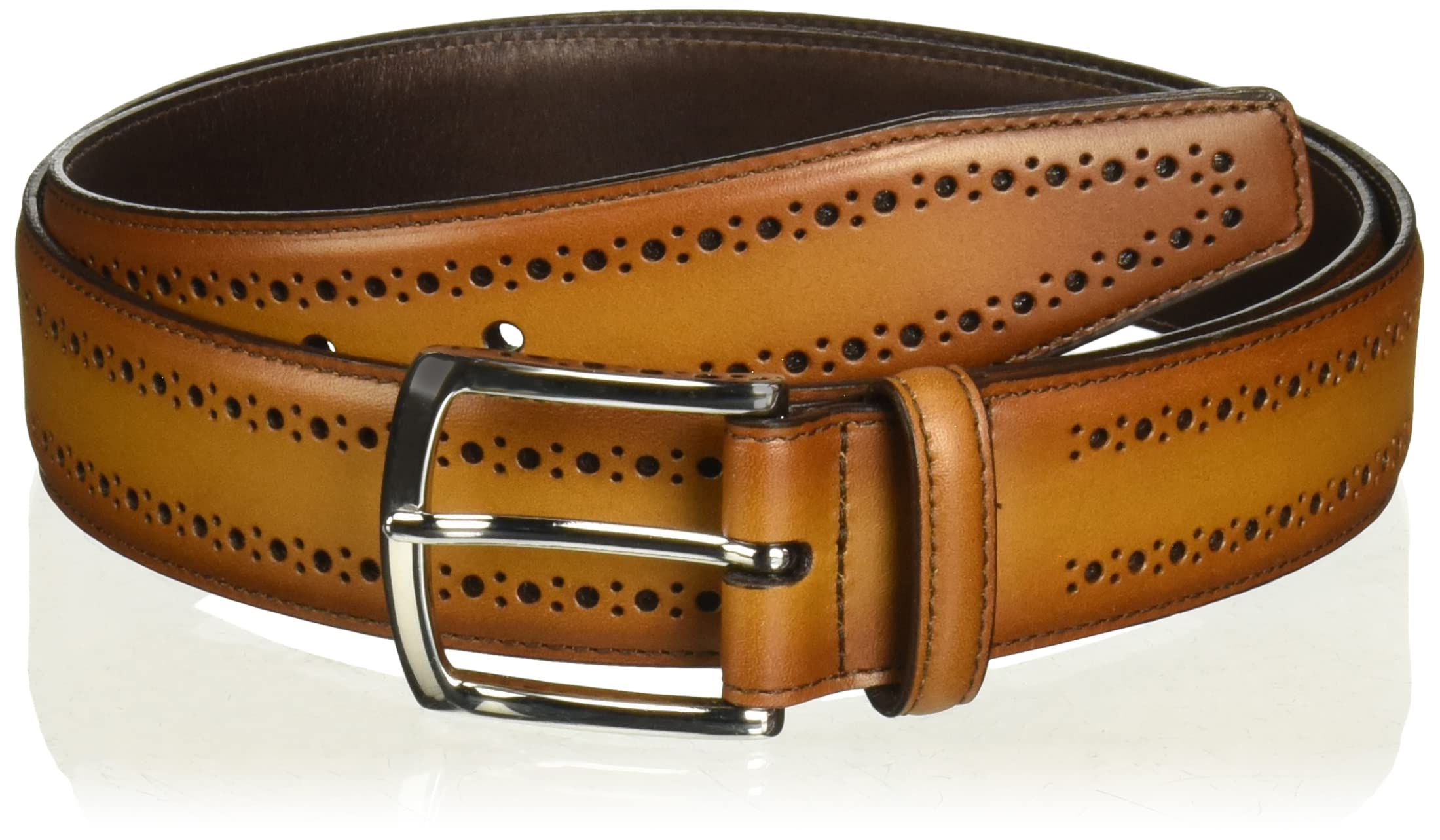 Allen Edmonds Manistee Belt,Walnut,44" Waist