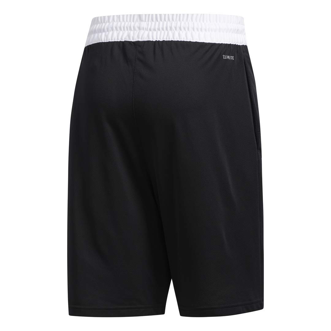 adidas Men's Sport 3-Stripes Short Black/White 4X-Large/Tall