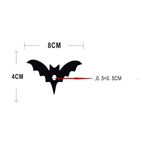 BinaryABC Halloween Bat Straws,Halloween Party Straws,Halloween Drinking Straws,Halloween Party Favors Decorations Supplies,50Pcs