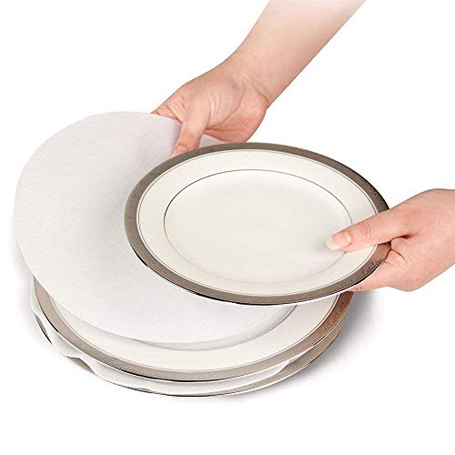 Soft White Felt Plate Dividers 12-10", 24-6", 12-4.5" (Set of 48)