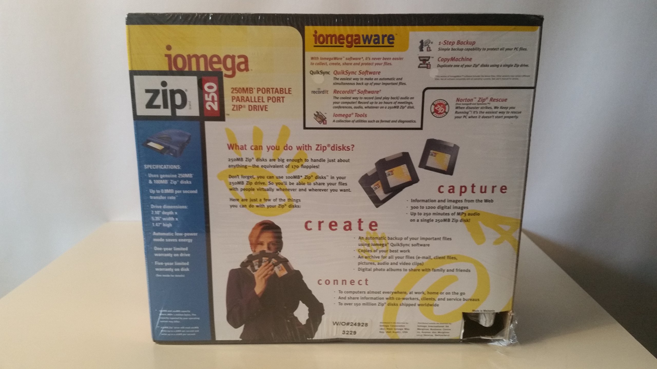 Iomega 10918 Zip 250 MB Parallel Port