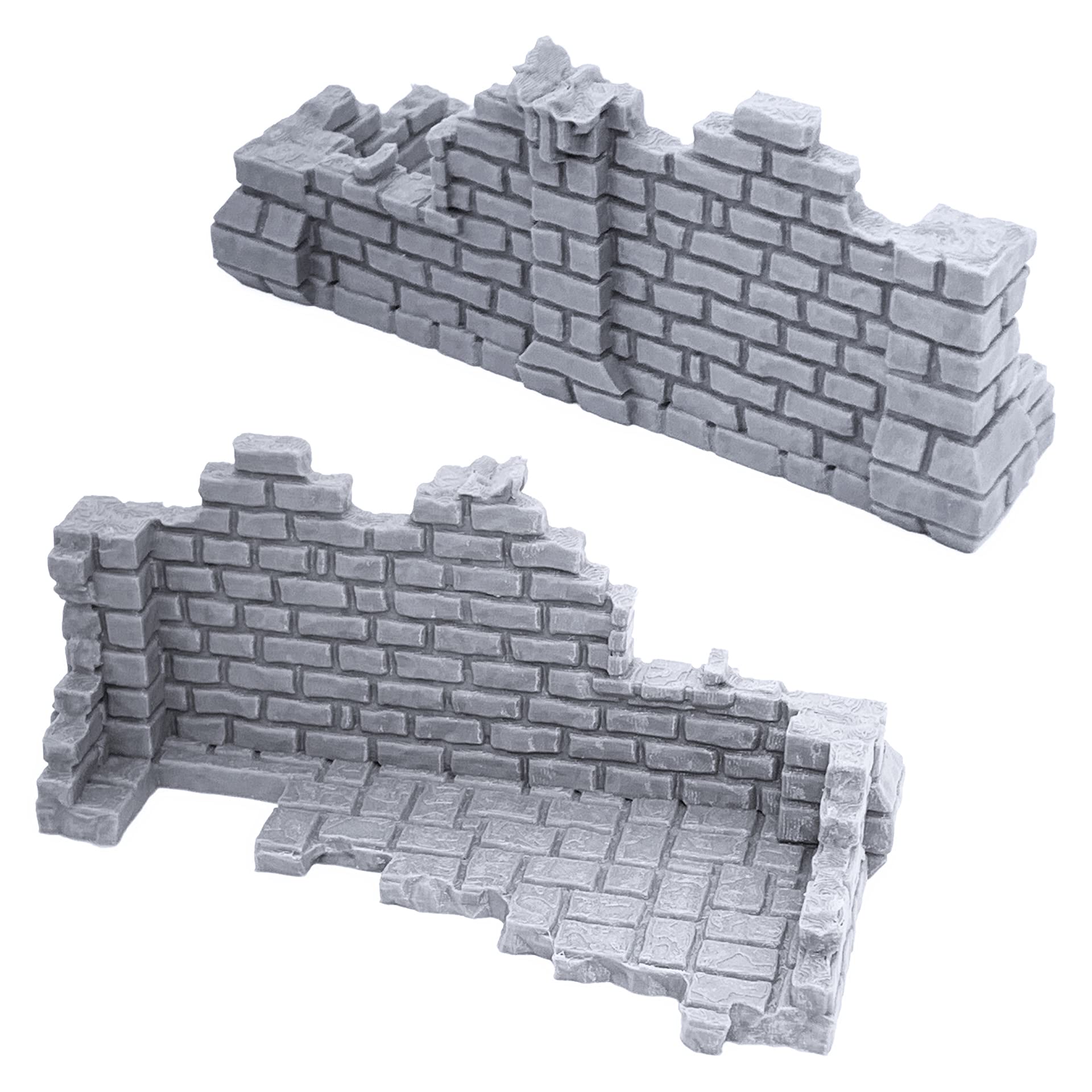 EnderToys Ulvheim Ruins by Terrain4Print (Set B), 3D Printed Tabletop RPG Scenery and Wargame Terrain for 28mm Miniatures