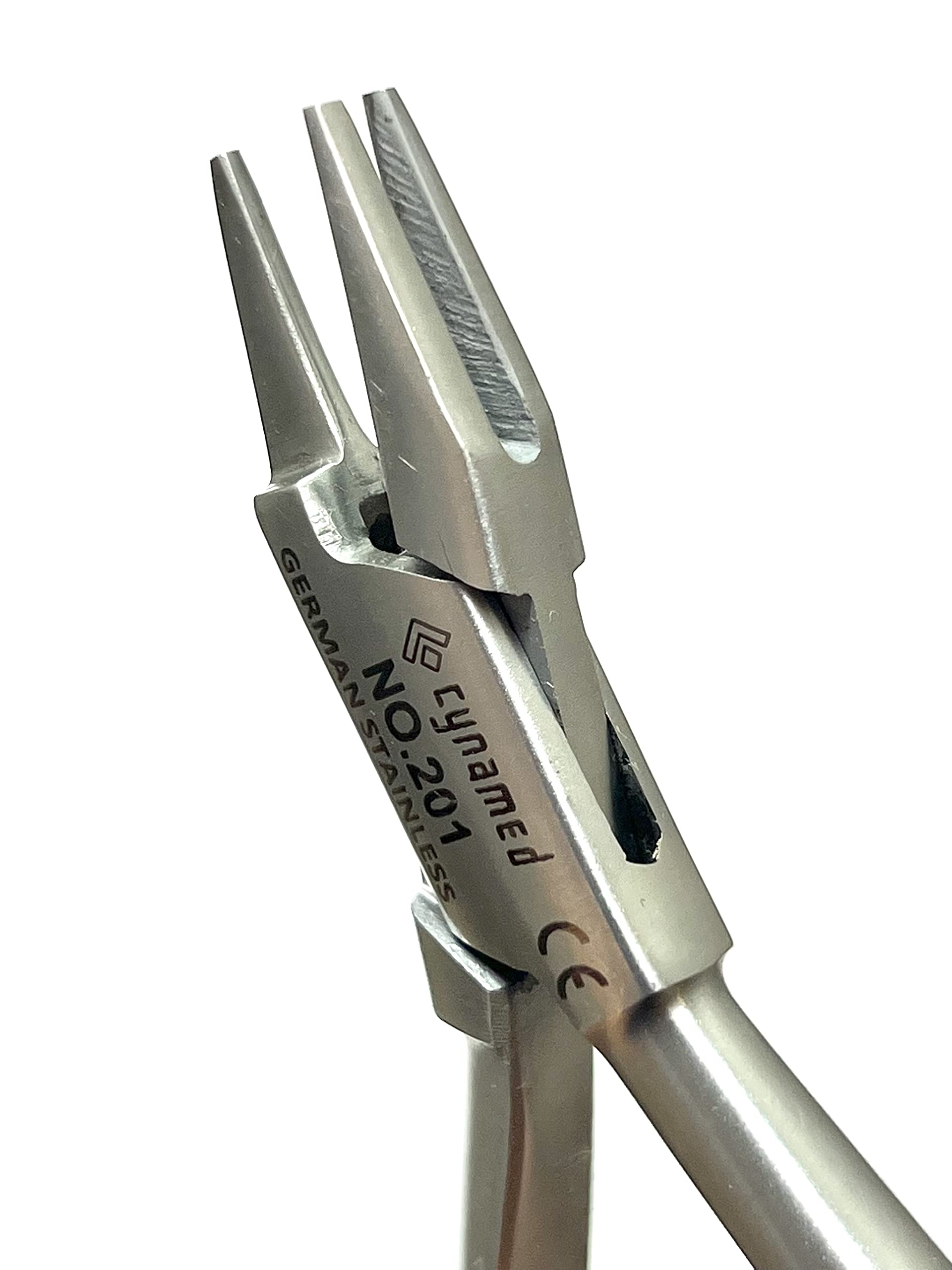Premium German Stainless Orthodontic Aderer Plier 3 Prong Dental Wire Bending Plier Priple Beak Lab
