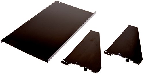 Wall Control Pegboard Shelf 9in Deep Pegboard Shelf Assembly for Wall Control Pegboard and Slotted Tool Board – Black