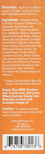 SeabuckWonders Organic Sea Buckthorn Body Lotion, 6 FL OZ