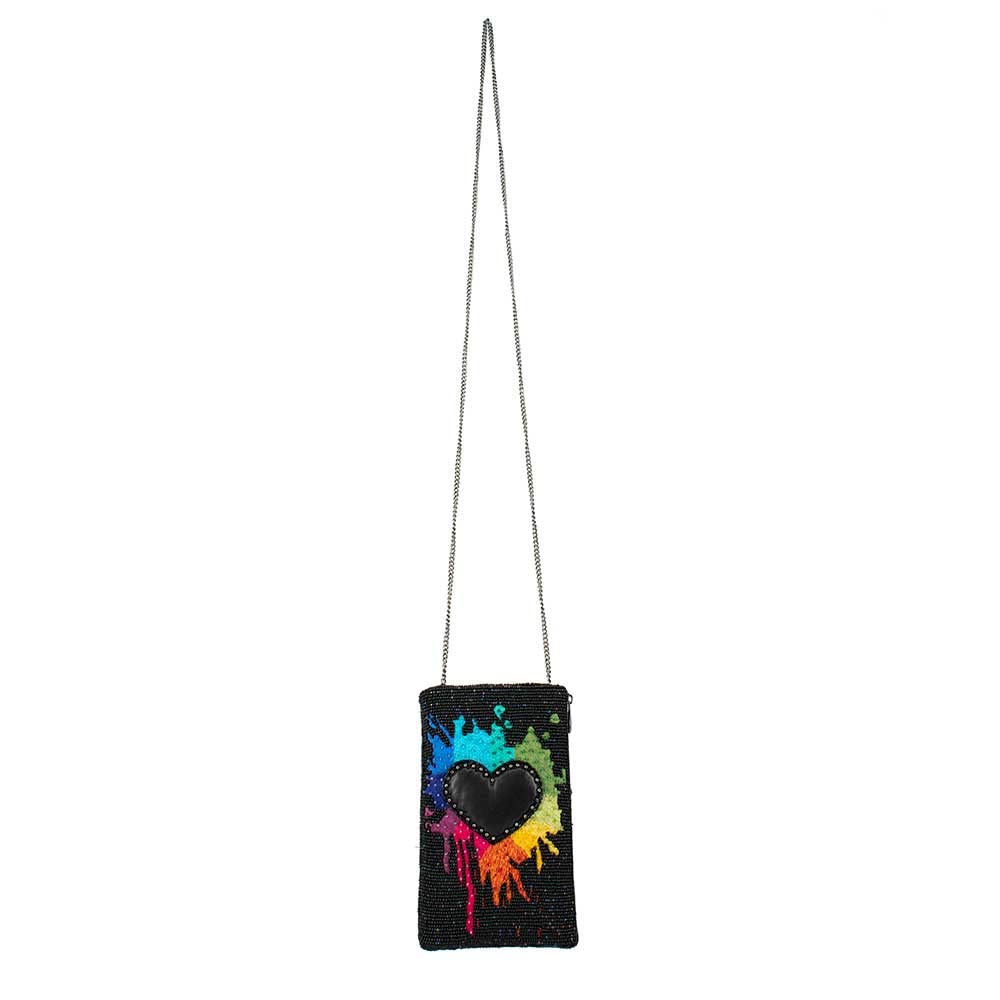 Mary Frances Express Yourself Crossbody Phone Bag, Multi