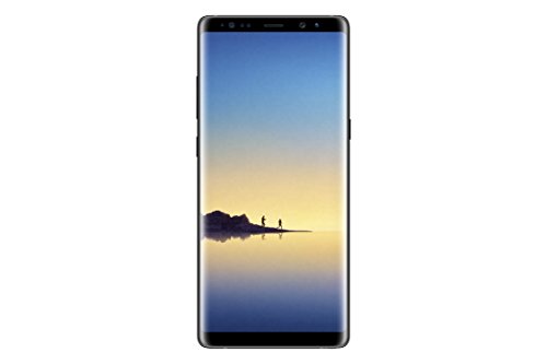 Samsung Galaxy Note 8 SM-N950F/DS Factory Unlocked Phone - 6.3" Screen - 64GB - International Version - No Warranty (Midnight Black)
