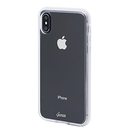 Sonix Clear Case for iPhone Xs Max and Tempered Glass Screen Protector [Military Drop Test Certified] Clear Case and Screen Protector Bundle Pack for Apple iPhone Xs Max
