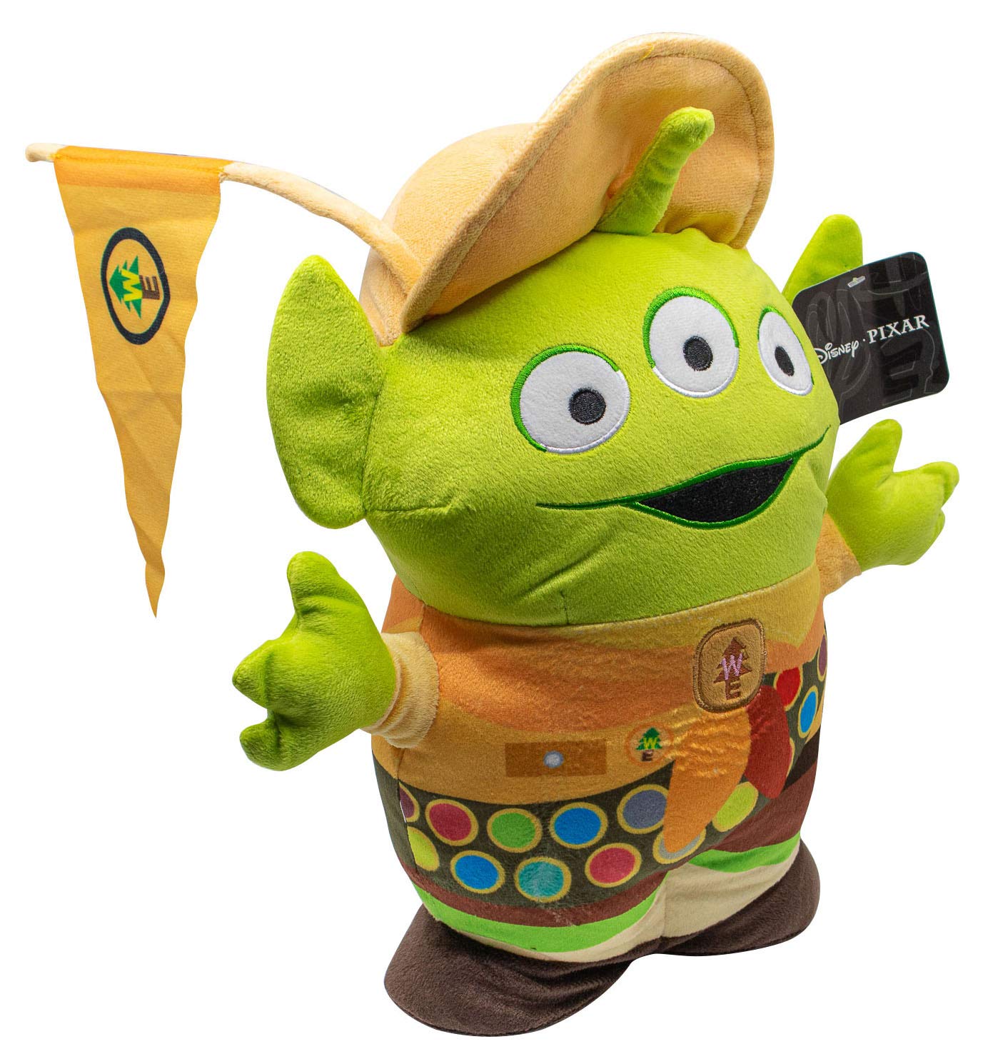Disney Pixar Toy Story Up Alien Plush Stuffed Pillow Buddy - Super Soft Polyester Microfiber, 16 inch (Official Disney Pixar Product)