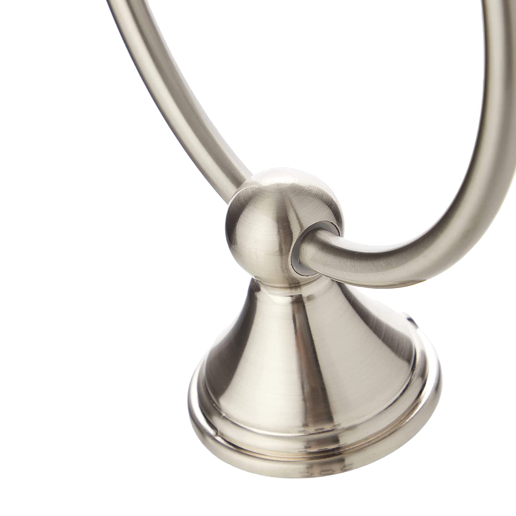 Amazon Basics AB-BR807-PC Modern Towel Ring, 6.3-inch Diameter, Round, Polished Chrome