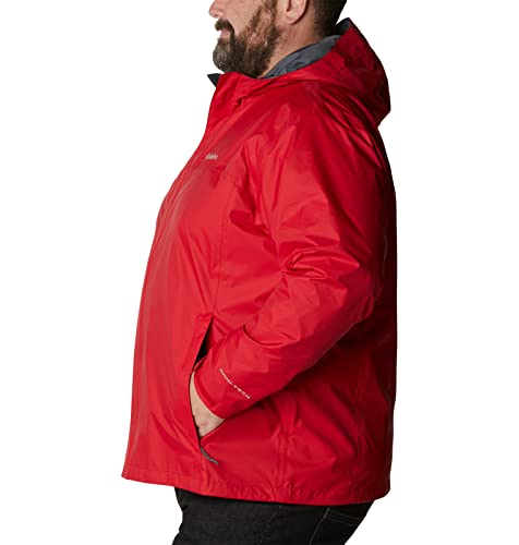 Columbia Men's Watertight II Jacket, Mountain Red, Large