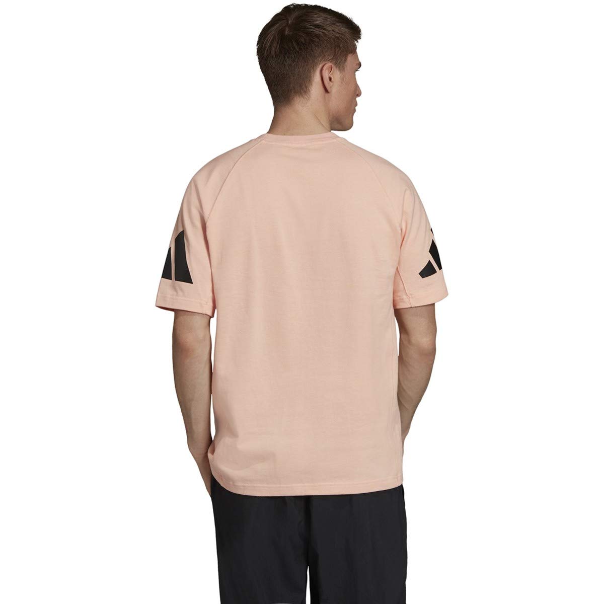adidas Athletics Men's Pack Heavy Tee, Glow Pink, X-Large