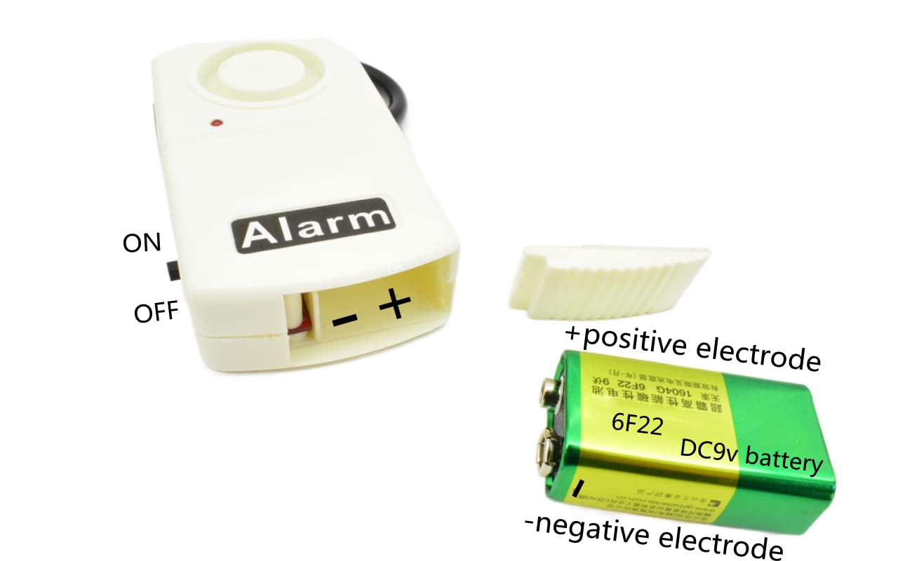 Lianshi Automatic Power Failure alarm120db Power Cut-Off Alarm Power Outage Alarm 110V Requires 9V Battery(Not Included in The Scope of Supply