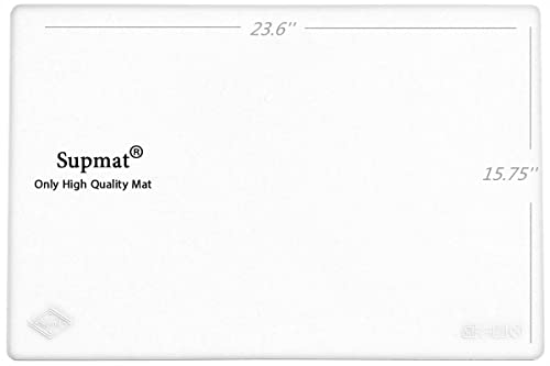 Supmat XL, Super Versatile Extra Large and Thick Heat Resistant Silicone Mat, Counter Mat (1, Dark Gray)
