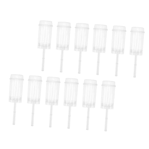 Abaodam 25pcs Push Cake Cone Push up Cake Shooter Clear Cake Organic Candies Pie Container with Lid Plastic Dessert Cups Containers for Food Plastic Food Cake Stand Mini Pp Candy