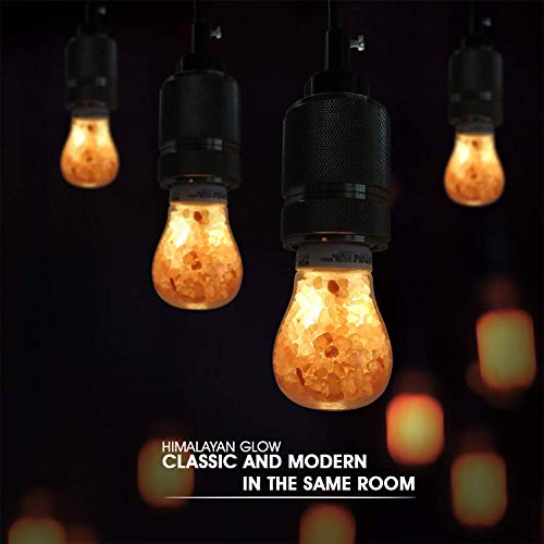 Natural Pink Salt LED Light Bulb, 40 Watt Equivalent Night Light - 1 Count