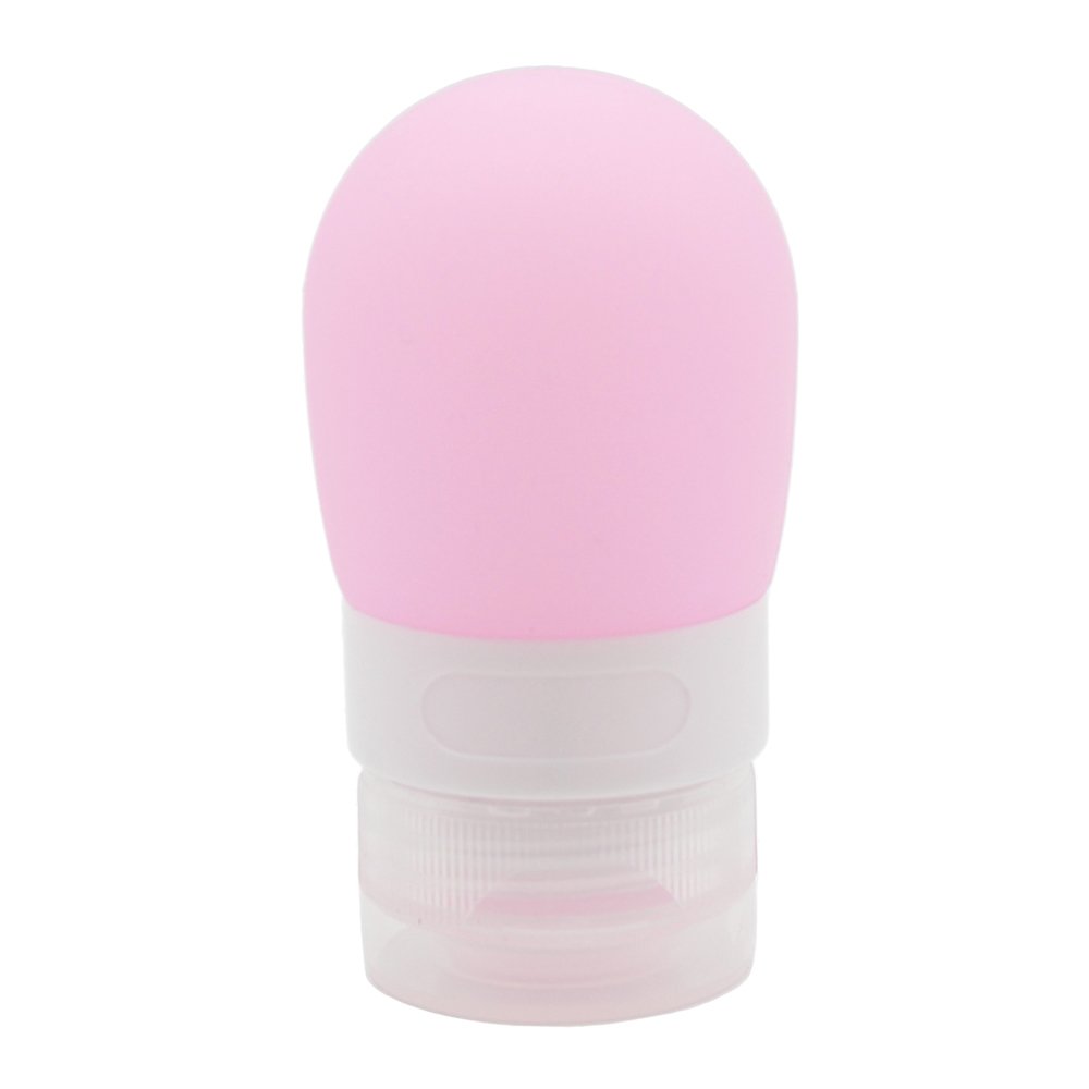 Mziart Portable Soft Silicone Travel Bottles Travel Containers(1.3OZ, Pack of 3)