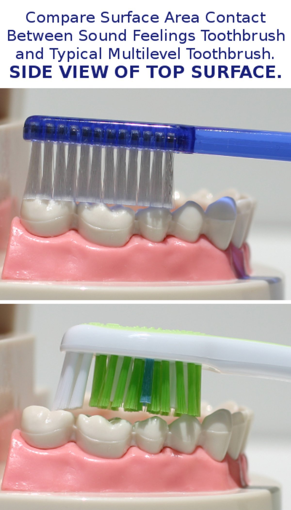 Sound Feelings Toothbrush - Basic, Extra Soft, 4-Pack, Adult - Periodontal, Exfoliation