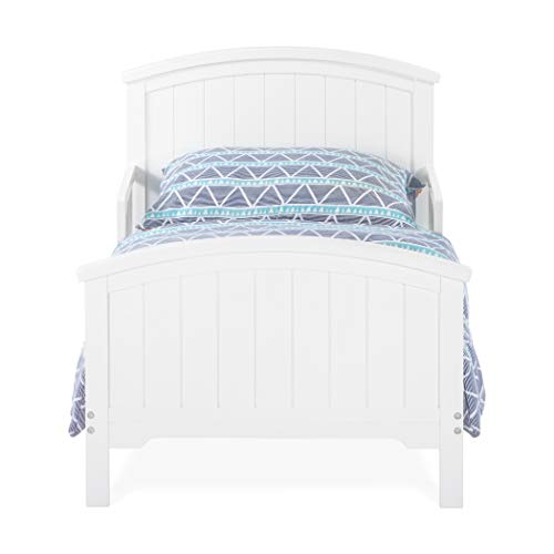 Forever Eclectic Hampton Arch Top Toddler Bed, Matte White