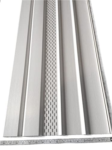 Mobile Home Skirting Box of 8 Vented White Panels 16" Wide X 35" Tall. Premium 40 Mil Thickness