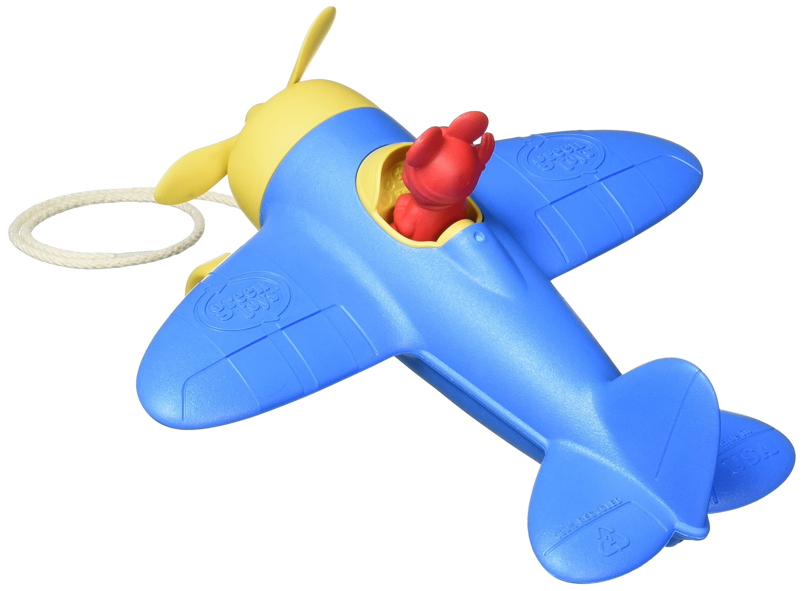 Mickey Mouse Airplane Pull Toy- TG