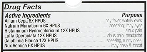 Allergy Pills by Hyland's, Non Drowsy Seasonal Allergy Relief, Safe and Natural for Indoor & Outdoor Allergies, 60 Quick Dissolving Tablets (Pack of 4)