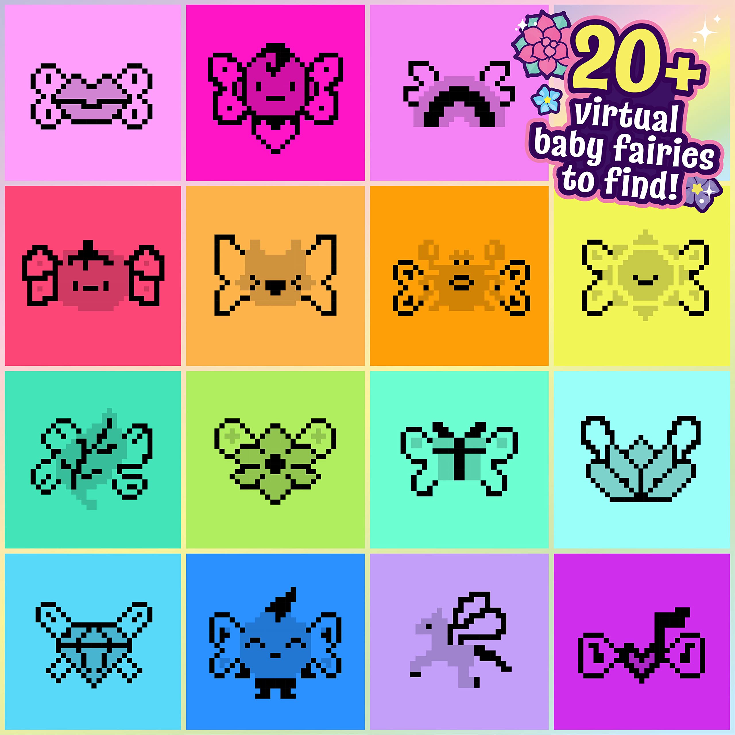 Got2Glow Fairies Got2Glow Baby Fairy Finder β Magic Fairy Jar Includes 20+ Virtual Baby Fairies β Find Fairies On-The-Go