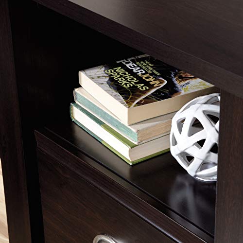 Sauder Shoal Creek L-Desk, Jamocha Wood finish