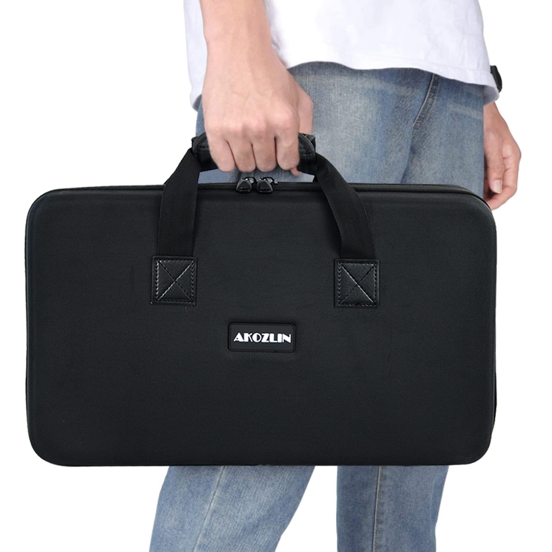 AKOZLIN Double Sponge Protective EVA Hard Case for Pioneer DJ DDJ-SB2 / DDJ-SB3 SB RB 400 Portable 2-channel Performance DJ Controller
