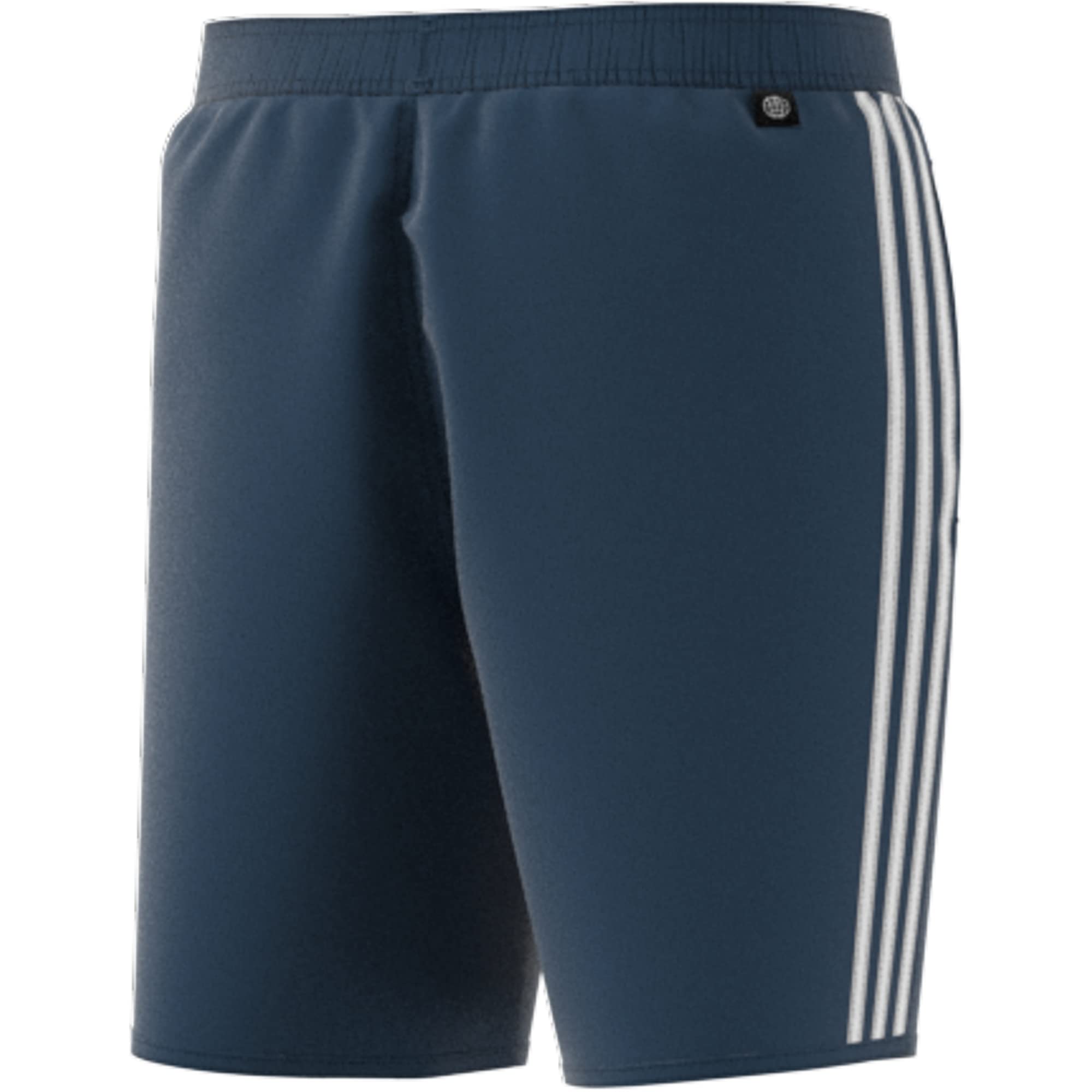 adidas mens 3-Stripes CLX Swim Shorts Crew Navy/White X-Large