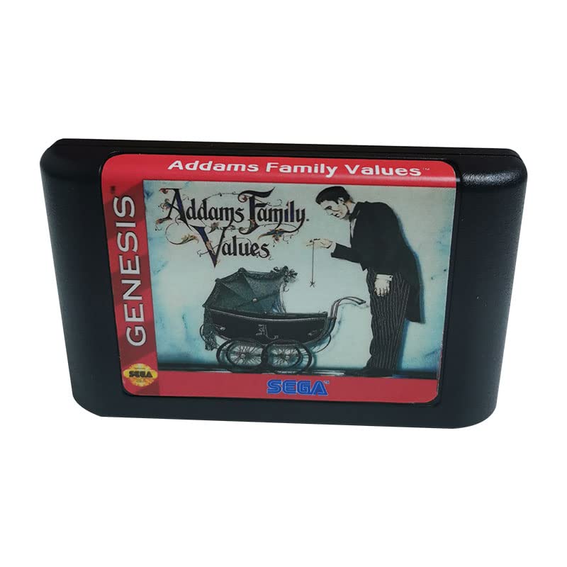 Addams Family Values-Games 16 Bit MD Game Card For PAL And NTSC Version