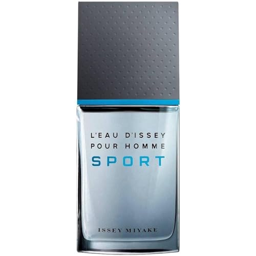 Issey Miyake Eau de Toilette Spray, L'eau D'issey Pour Homme Sport, 3.3 Ounce