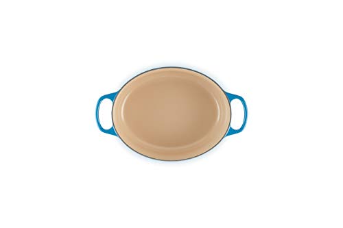 Le Creuset Enameled Dutch Oven Cast Iron Signature Oval Casserole, 31cm, 6.75 Qt, Marseille