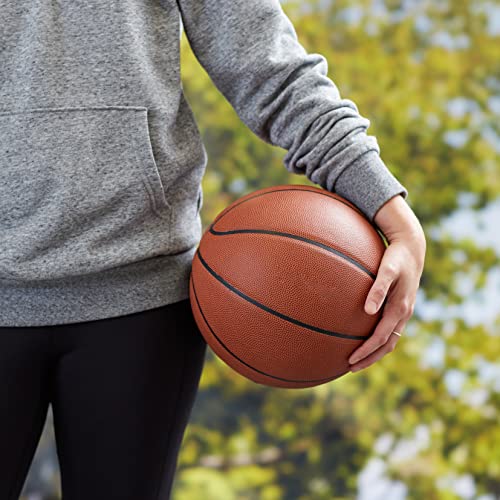 Amazon Basics PU Composite Basketball, Official, 29.5", Brown