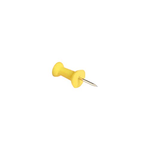 Amazon Basics Push Pins Tacks, Assorted Colors, Steel Point, 200-Pack