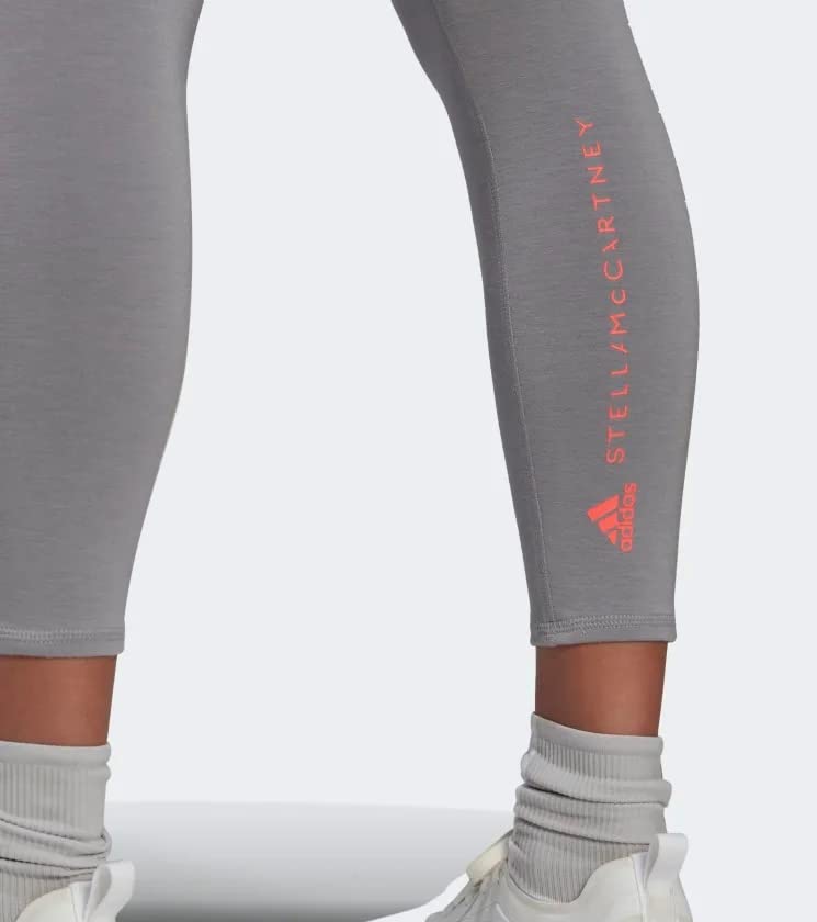 ADIDAS by Stella McCartney Women’S 7/8 Yoga Leggings, Light Onix, Medium